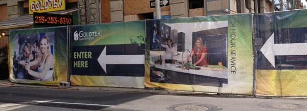 Construction Banners | Construction Work Fence Banner Printing Services ...