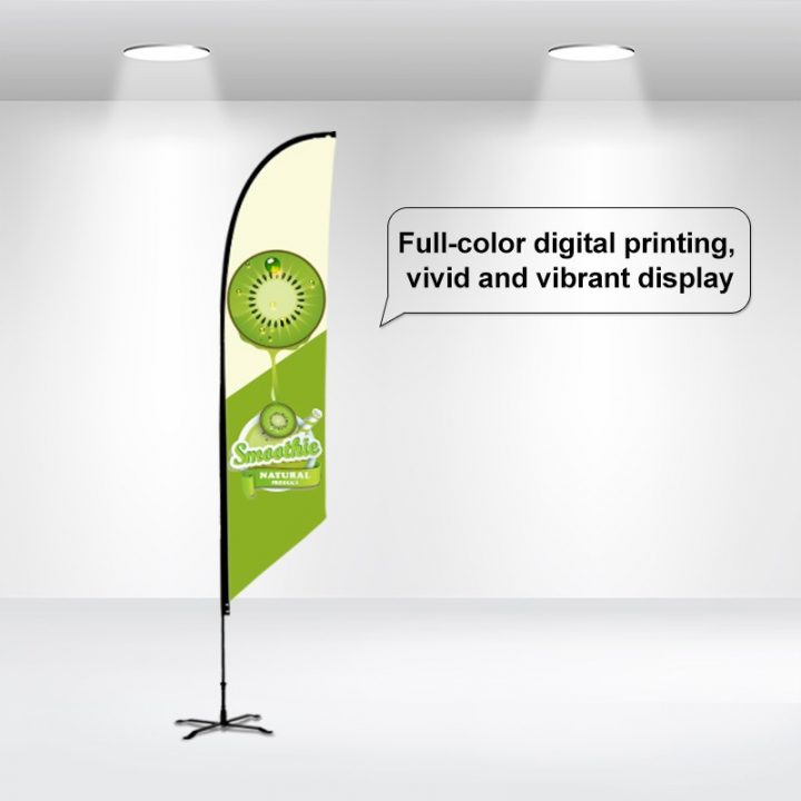 Rectangle Sail Sign Flags - Easy Order Banners